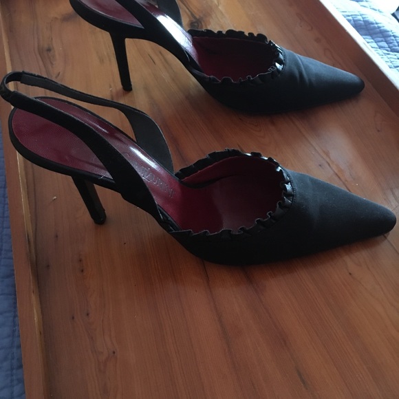 Yves Saint Laurent | Shoes | Ysl Slingback Heels Beautiful | Poshmark